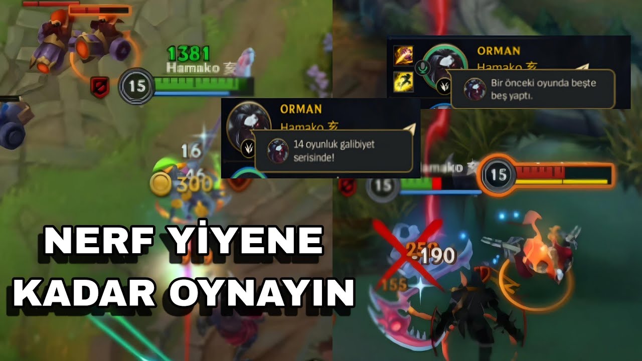 14 MAÇ ÜST ÜSTE KAZANDIĞIM RHAAST BUİLDİ?! | WİLD RİFT - YouTube