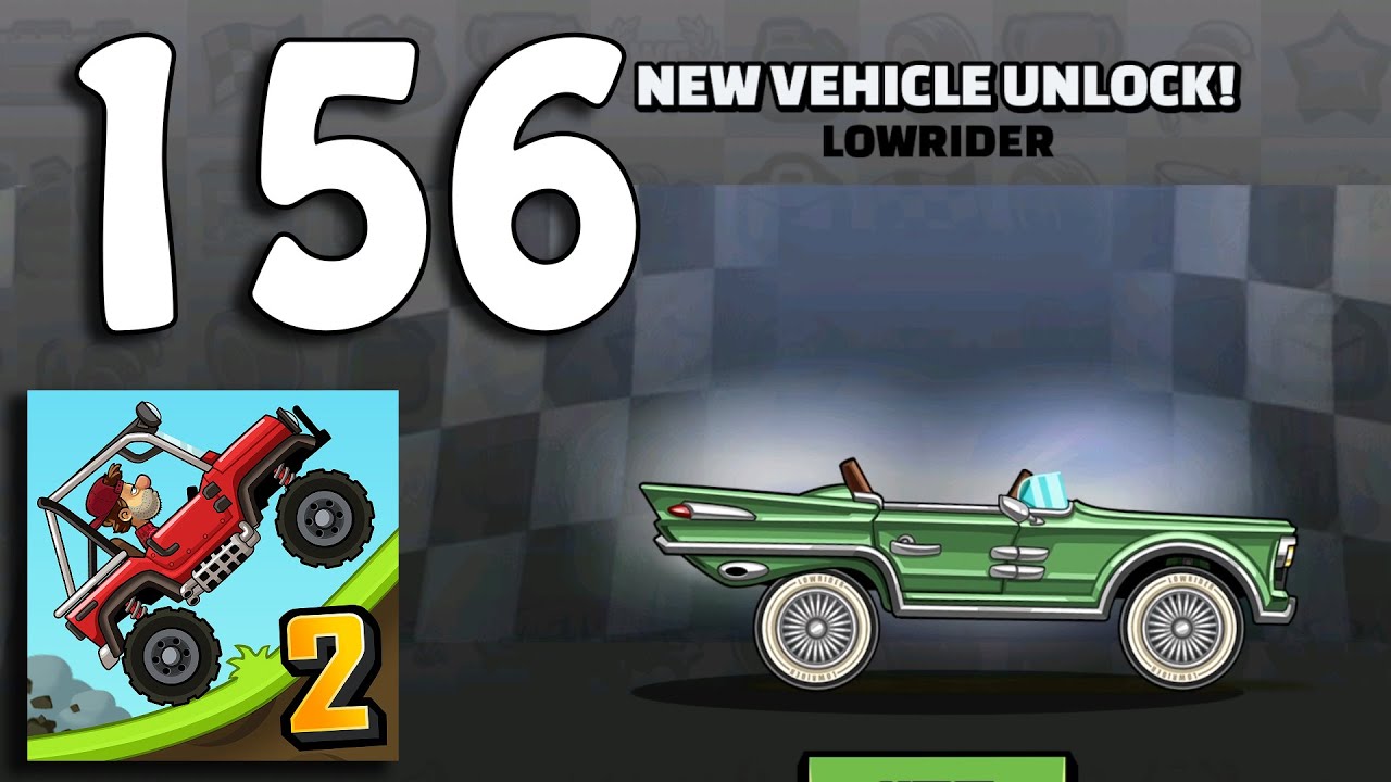 Hill Climb Racing 2 - Lowrider Unlocked - Gameplay Walkthrough Part 156 ...