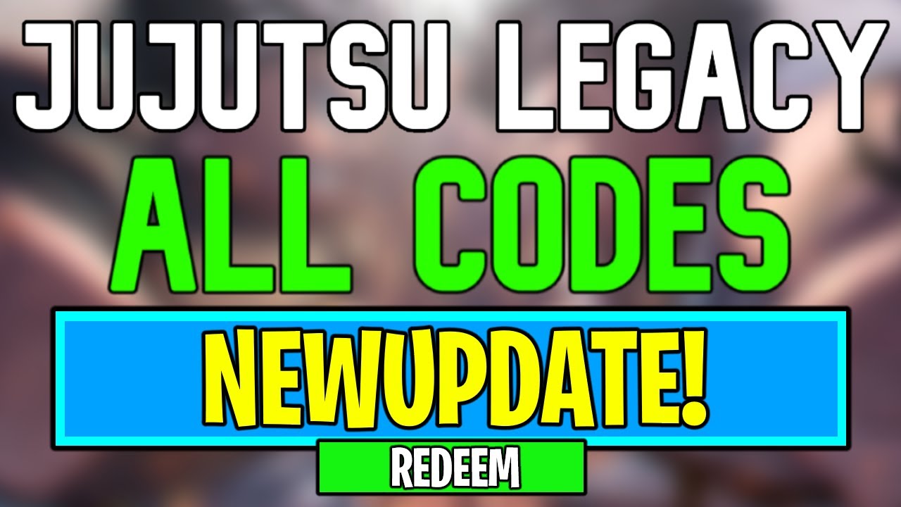 New Jujutsu Legacy Codes | Roblox Jujutsu Legacy Codes (July 2024 ...