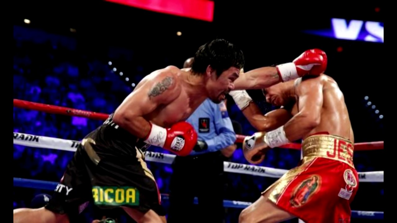 PACMAN VS VARGAS EXPLOSIVE PUNCHES - YouTube