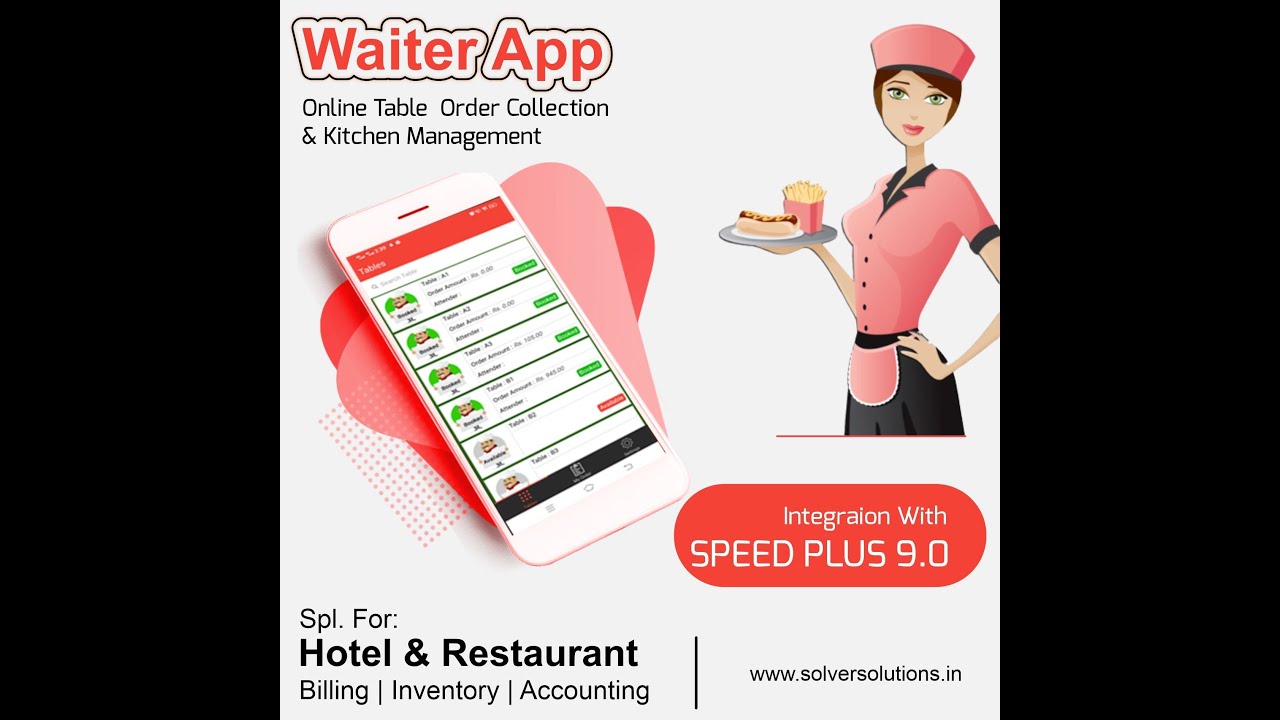 Waiter App: Complete Integration Guide with ERP Software, Order taking ...