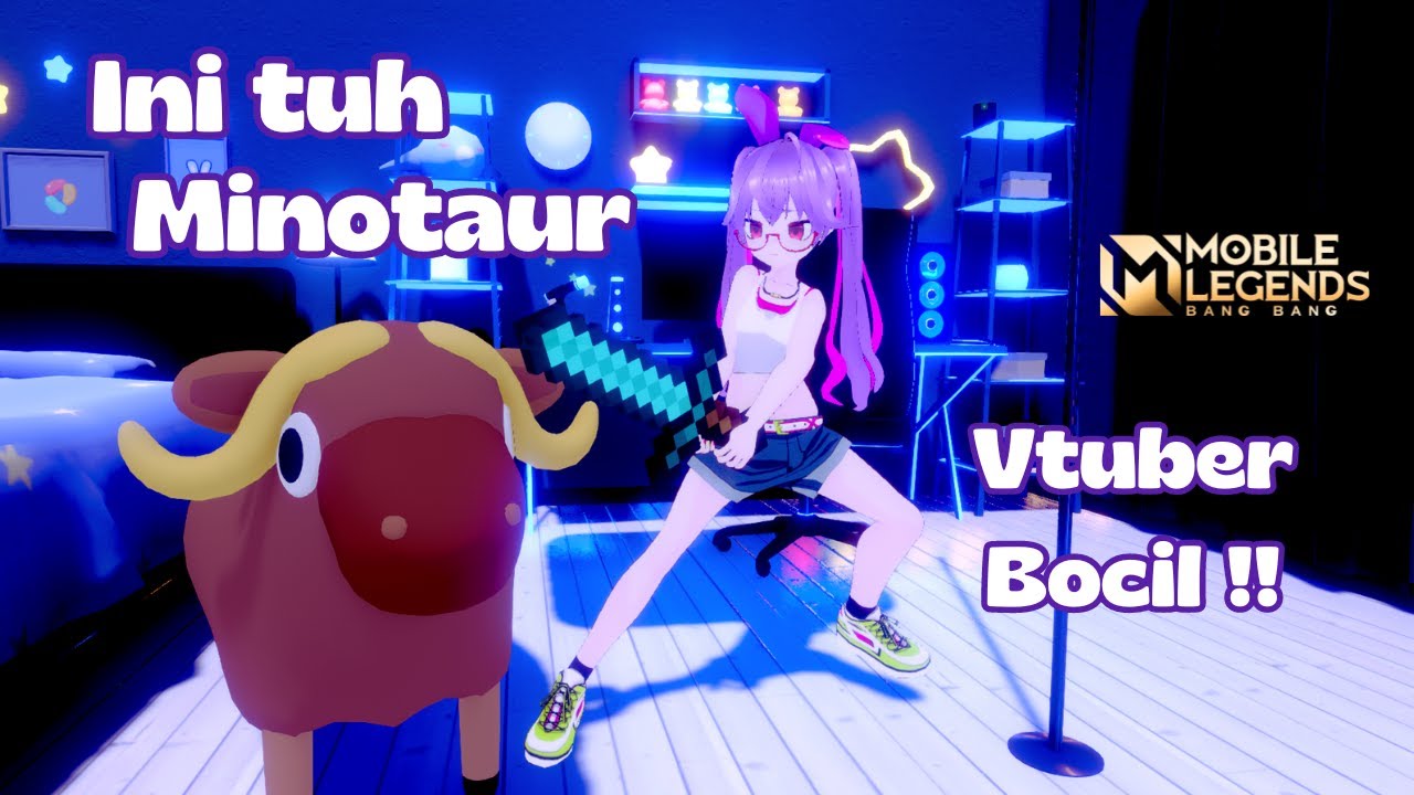 【Mobile Legend Bang Bang】MALEM MALEM MABAR SAMA VTUBER BOCIL !!🔥 - AUTO GENDONG GENDONG RANK🤯 ...