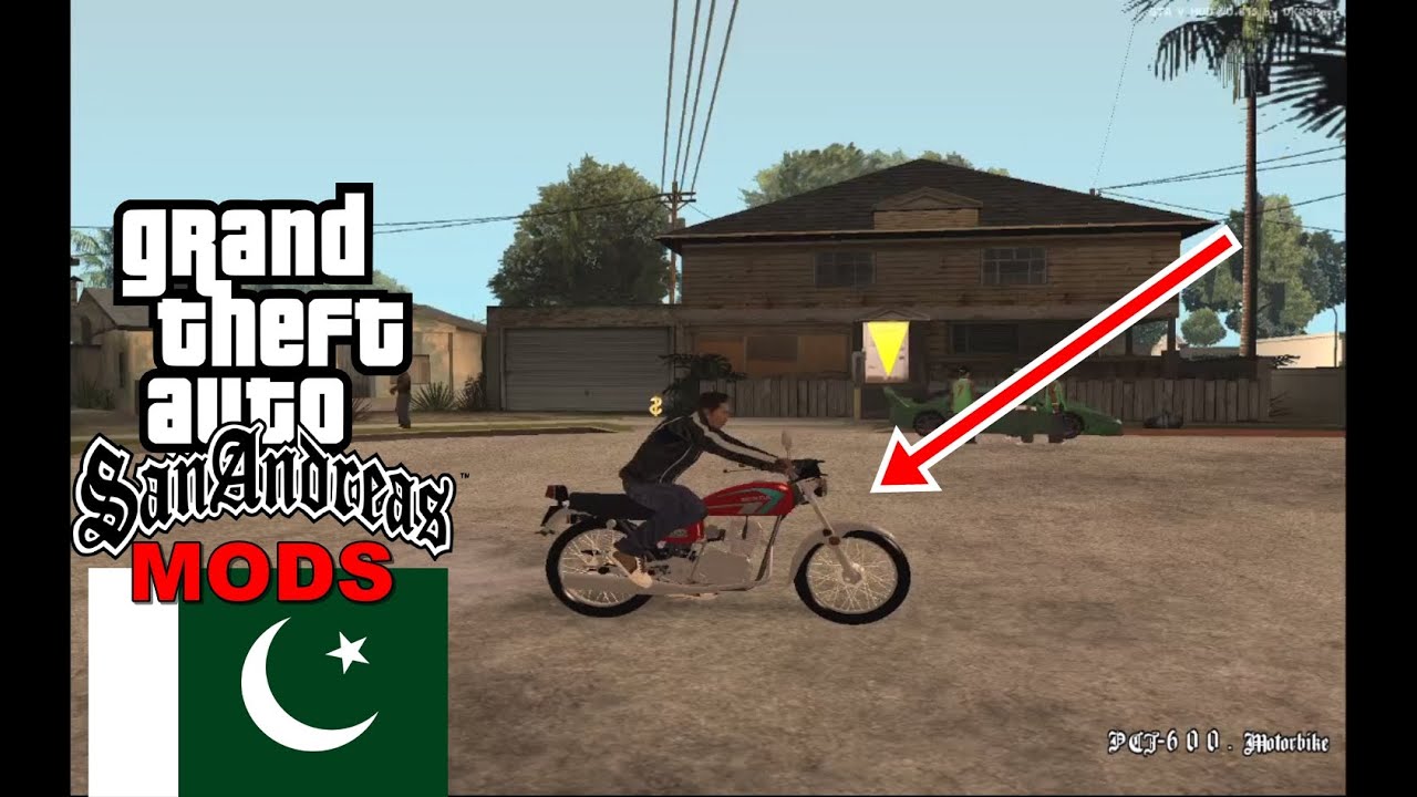 GTA SA Real Life Mods 'HONDA CG 125' Pakistani Bike Mod - GTA SA ...