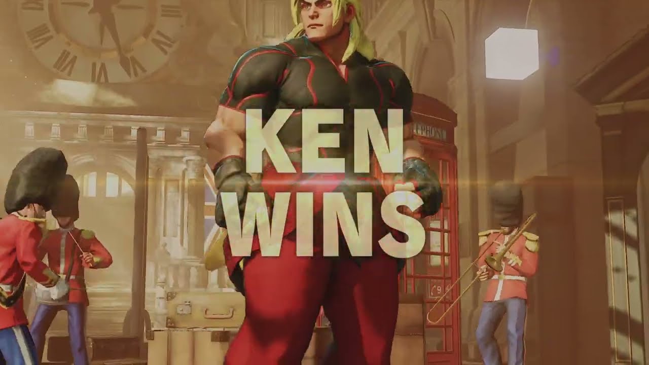 SFV Ken V Ken Ranked 1 (Victory) - YouTube