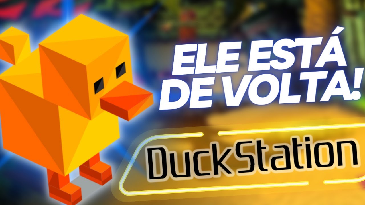 DUCKSTATION VOLTOU! Testes No Melhor EMULADOR DE PS1! - YouTube