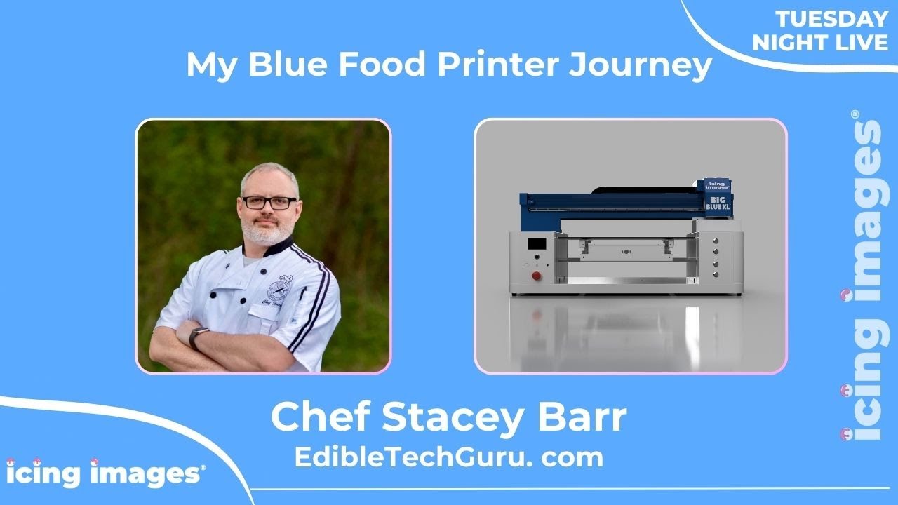 Icing Images Presents Stacey Barr - Discusses his Blue Food Printer ...