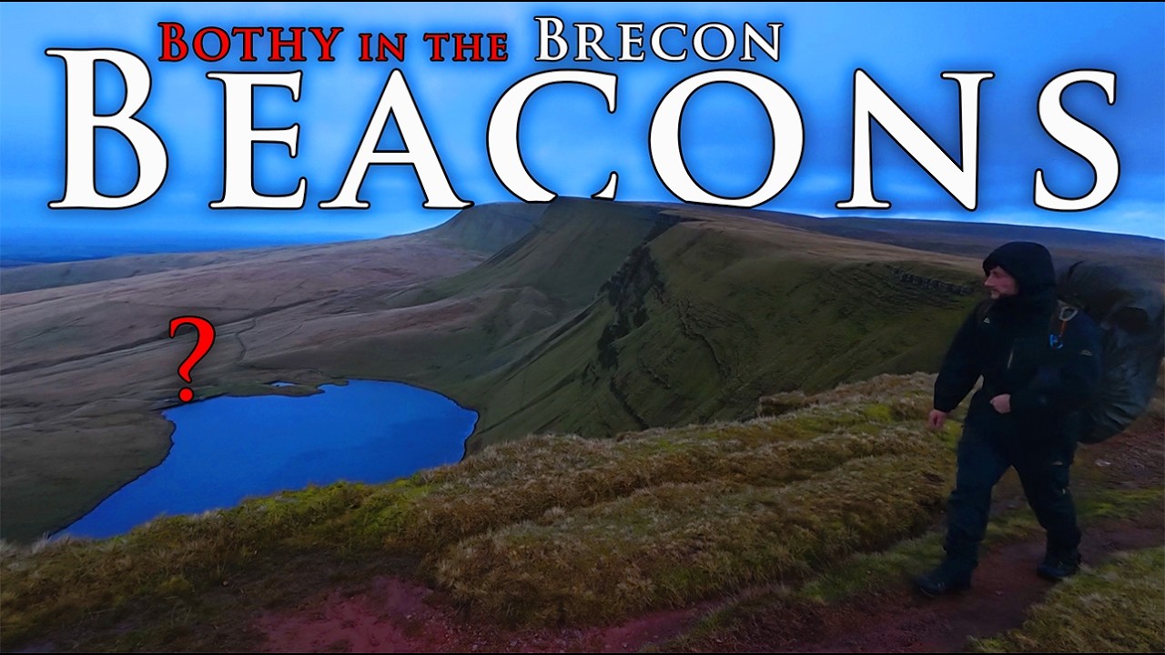 Hidden Bothy and a Beautiful View in the Brecon Beacons - YouTube