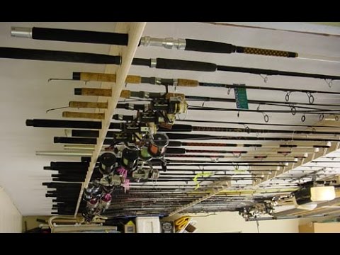 My current fishing rod and reel collection - YouTube