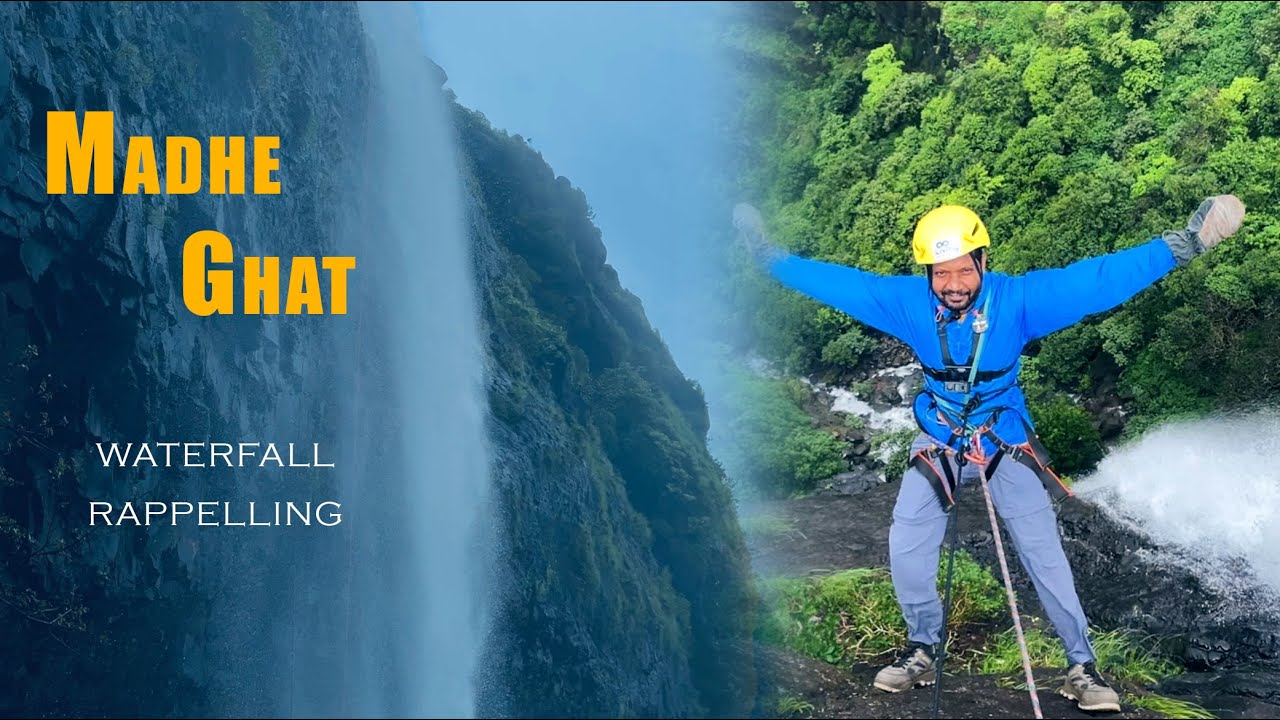 Madhe Ghat Waterfall Rappelling Near Velhe | Complete Detail | मढे घाट ...