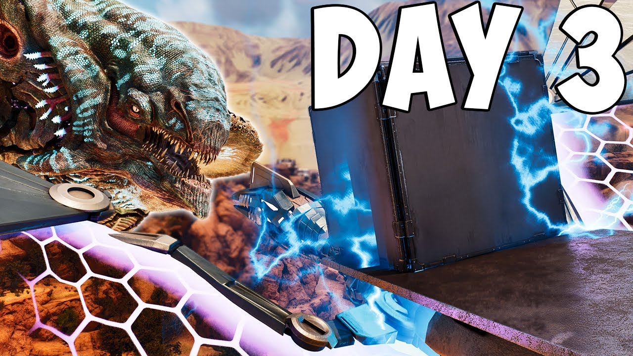 TAMING The DESERT TITAN DAY 3 And FIGHTING EVERYONE - Ark EXTINCTION ...