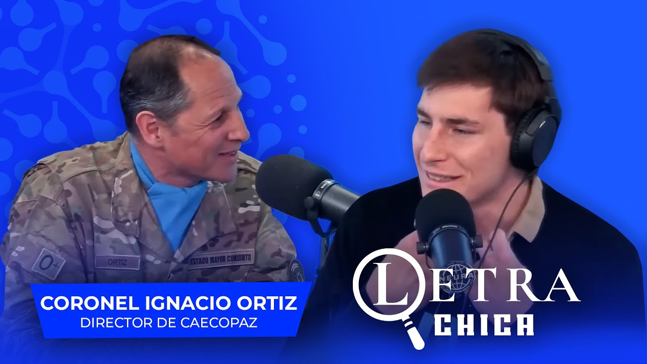 Letra Chica: Nicolás Promanzio | Con el coronel Ignacio Ortíz (dir. de ...
