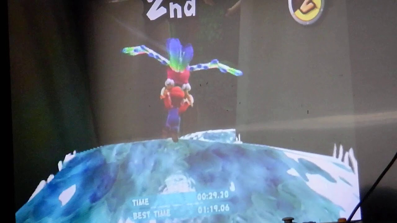 Super Mario Galaxy 2 - Jungle Fluzzard Race - YouTube