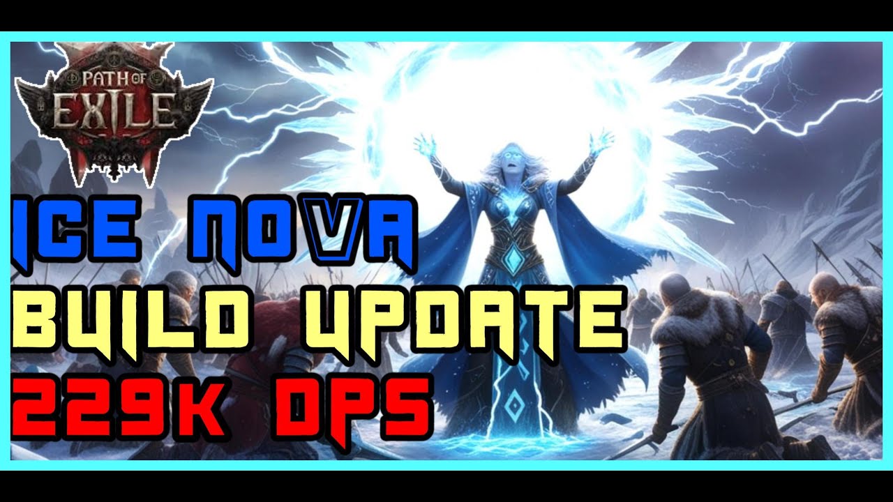 POE2 Ice Nova Insane 229k Max DPS CC Everything (After Patch) - YouTube