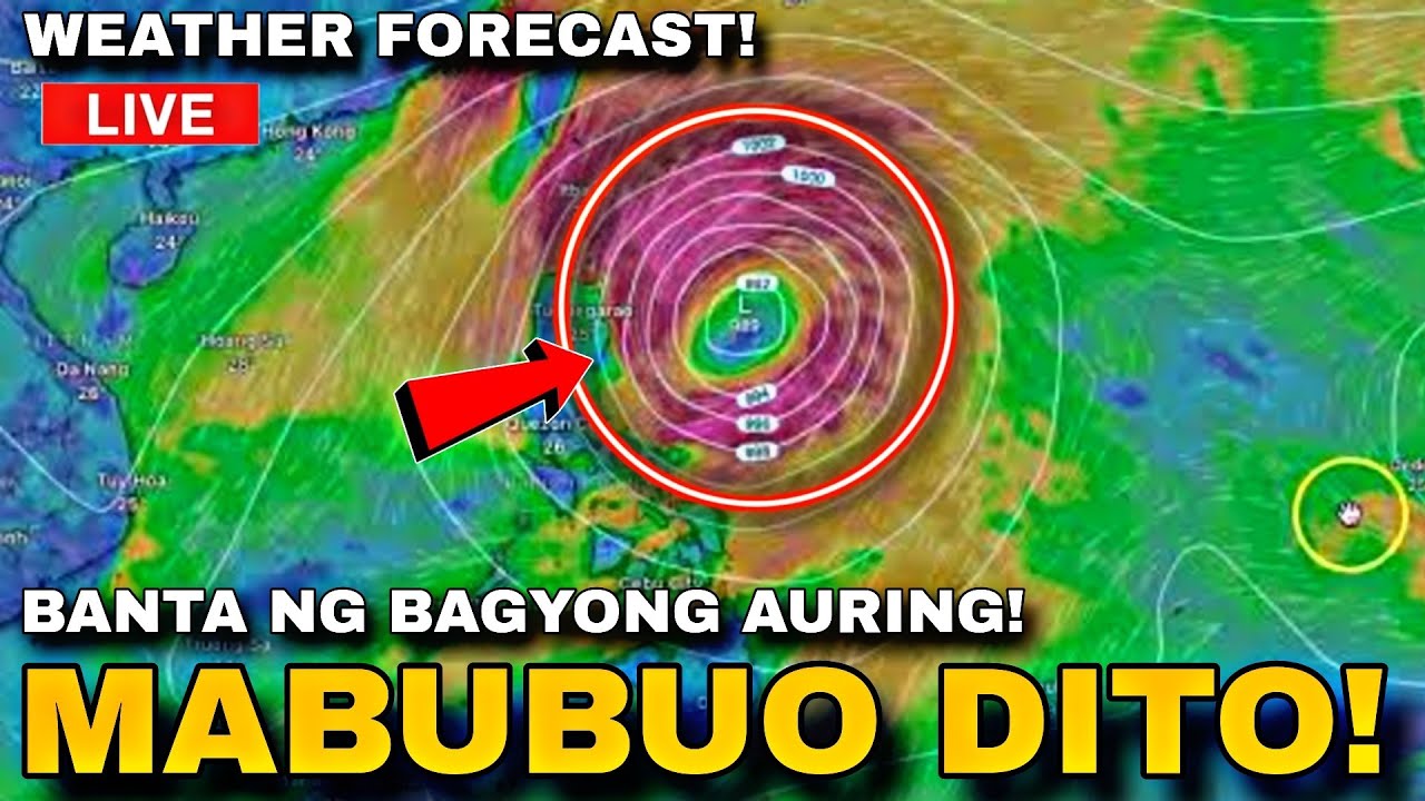 "JUNE 01,2025! Maging HANDA NAMUMUONG BAGYONG AURING LUZON APEKTADO Ng ...