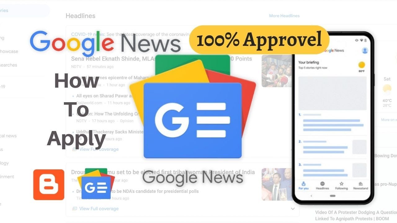 Google News Publisher Center | How To Apply in Google News | 100% ...