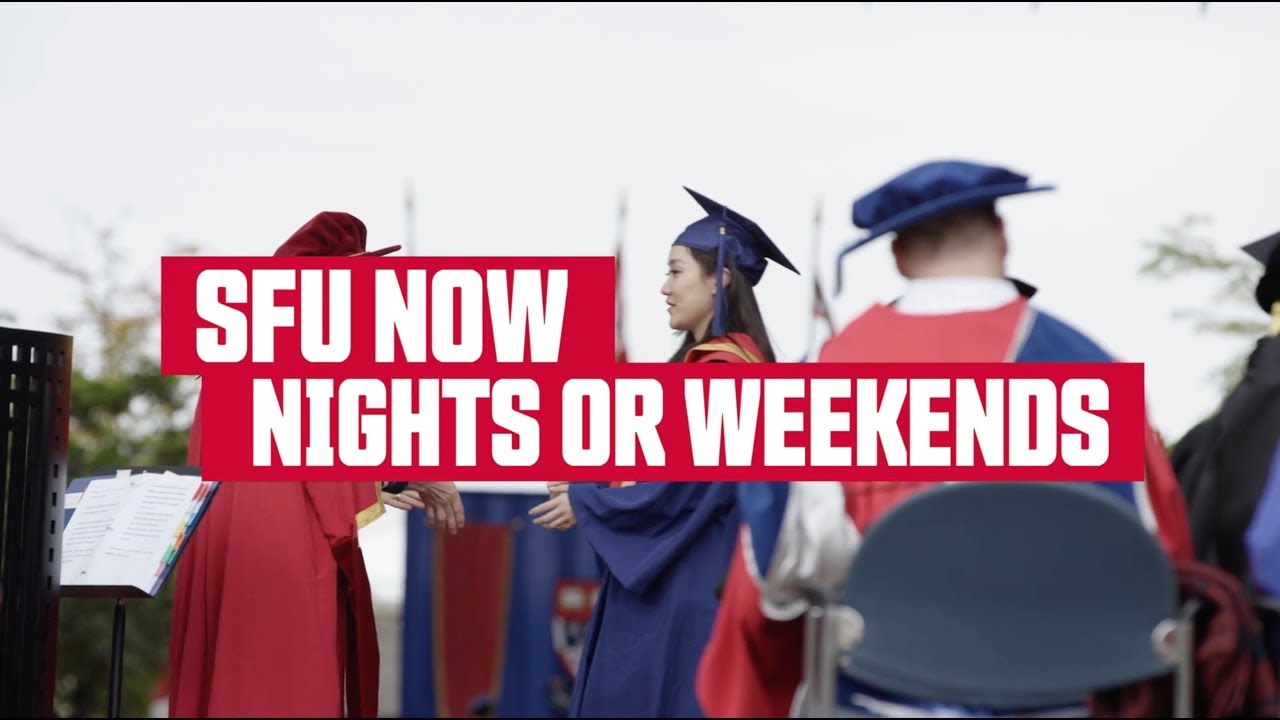 How to Apply to SFU NOW: Nights or Weekends - YouTube