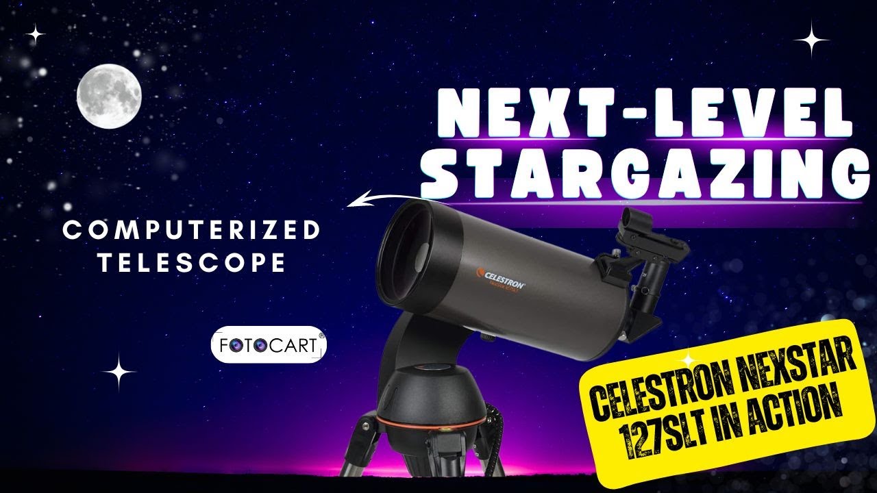 Unboxed Celestron Nexstar 127SLT Computerized Telescope - YouTube