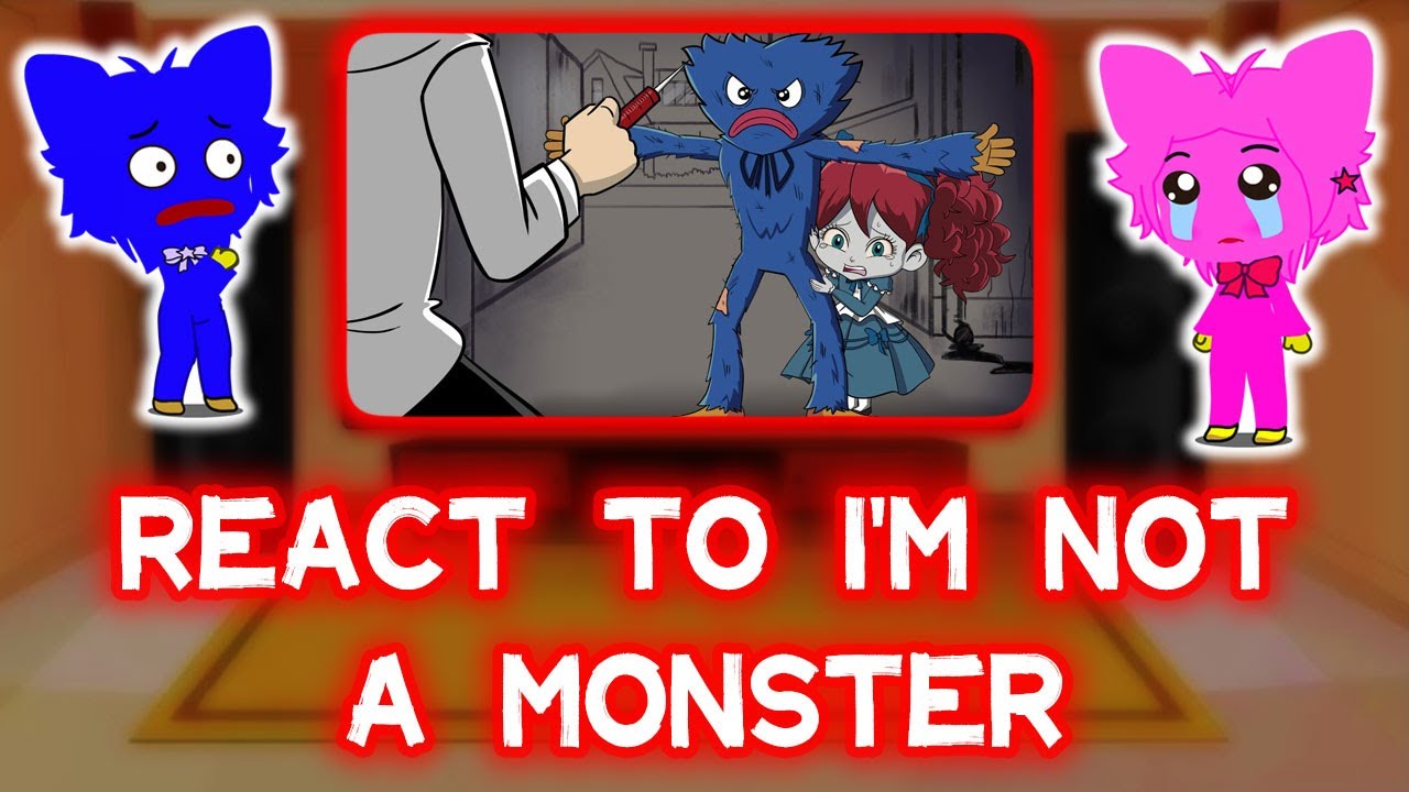Poppy Playtime React To: "Im not a monster" - Poppy Playtime Animation ...