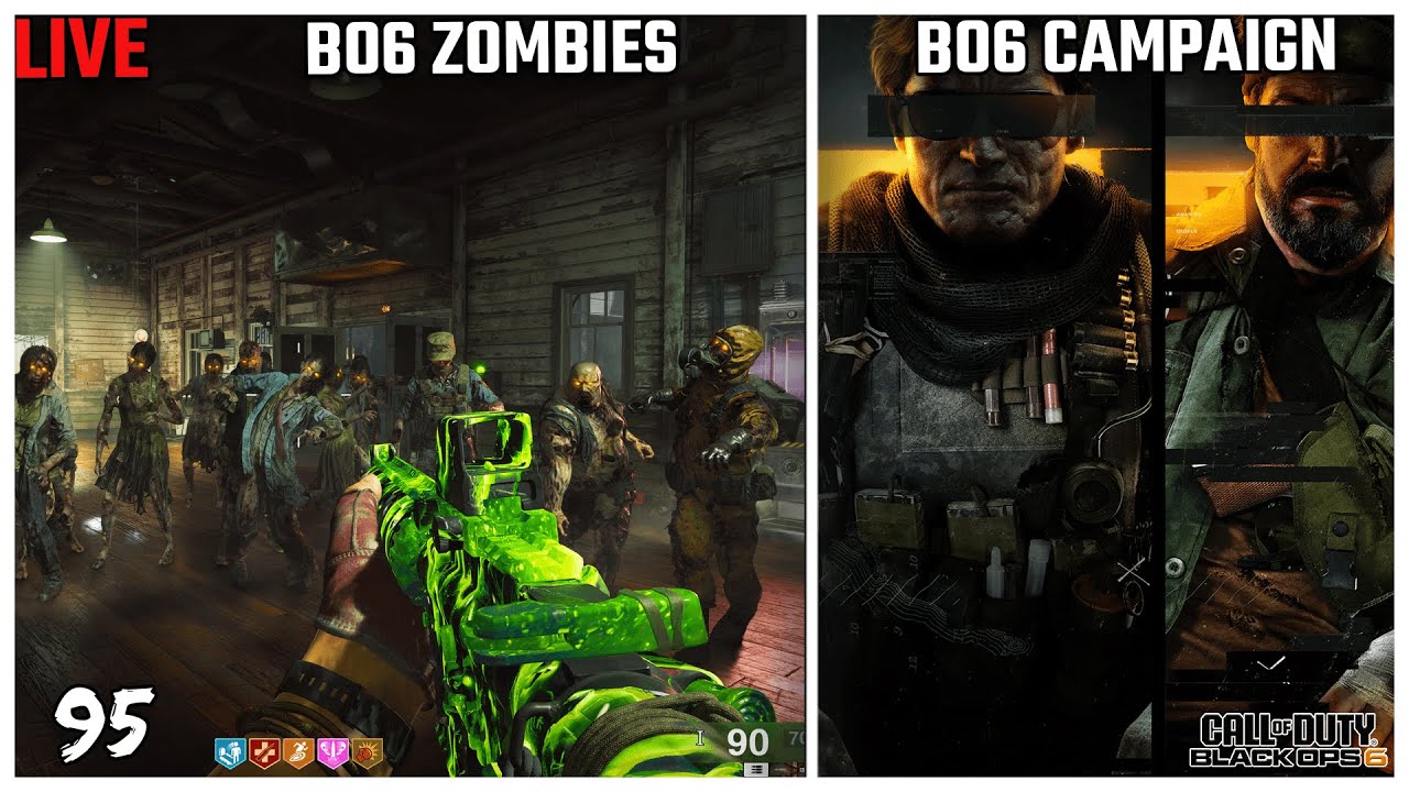 🔴*LIVE* Black Ops 6 "Zombie & Campaign" Gameplay | PS5 #gaming #bo6 # ...