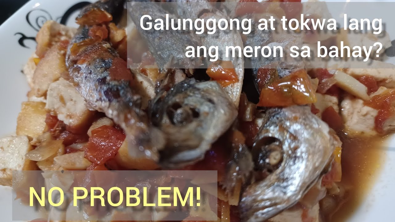 Anong Masarap na luto sa Galunggong at Tokwa? - YouTube