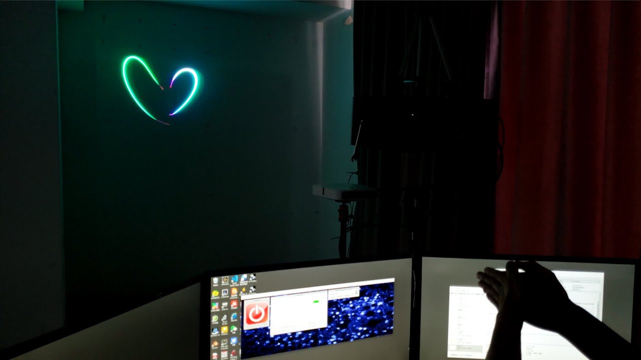 Interactive Laser effects using TouchDesigner - YouTube