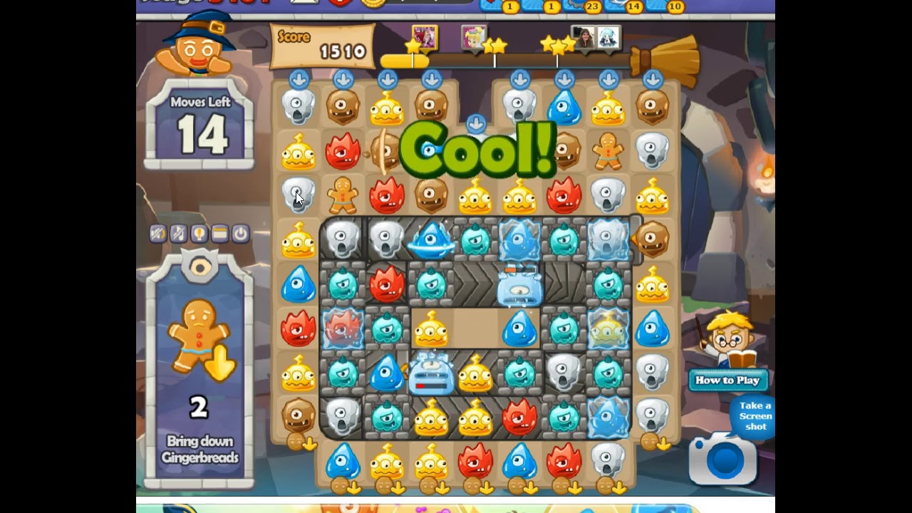 Monster Busters level 3181 - YouTube