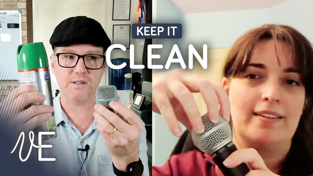 How To Clean Your Microphone The Right Way | #DrDan 🎵 - YouTube