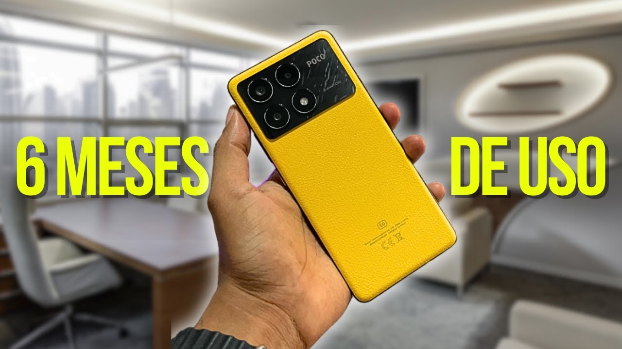 POCO X6 Pro - VALE LA PENA? 6 MESES DE USO - YouTube