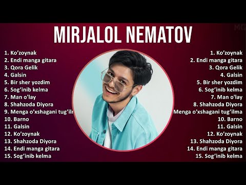 Mirjalol Nematov 2025 MIX Top Hits - Ko’zoynak, Endi manga gitara, Qora Gelik, Galsin