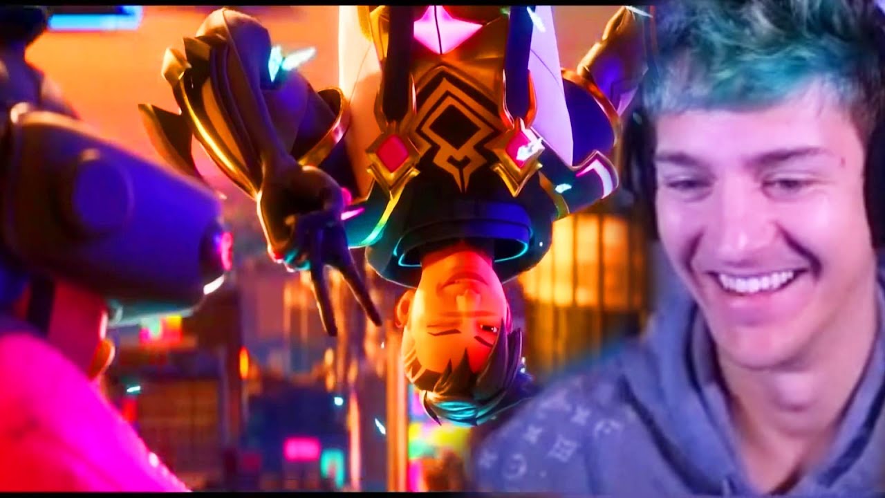 Ninja FIRST TIME Look at New Fortnite Season - YouTube