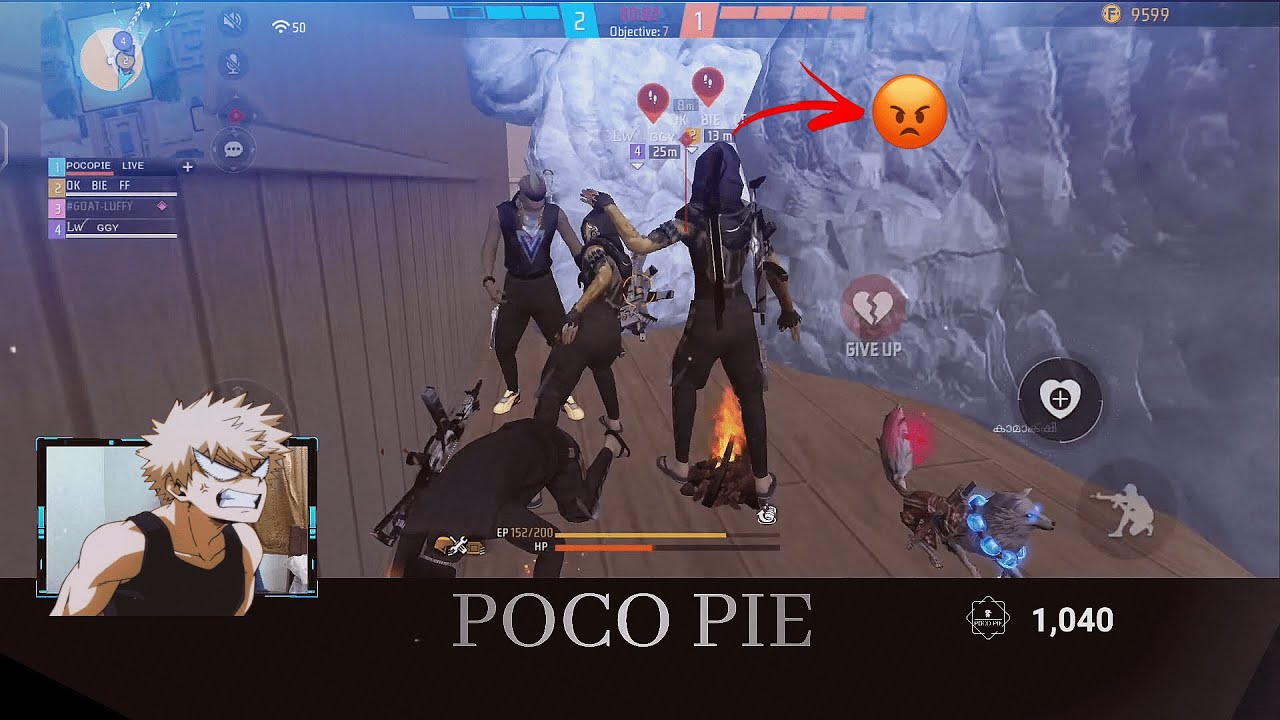 Ready to settle the score😡| poco pie #freefire #freefiremalayalam # ...