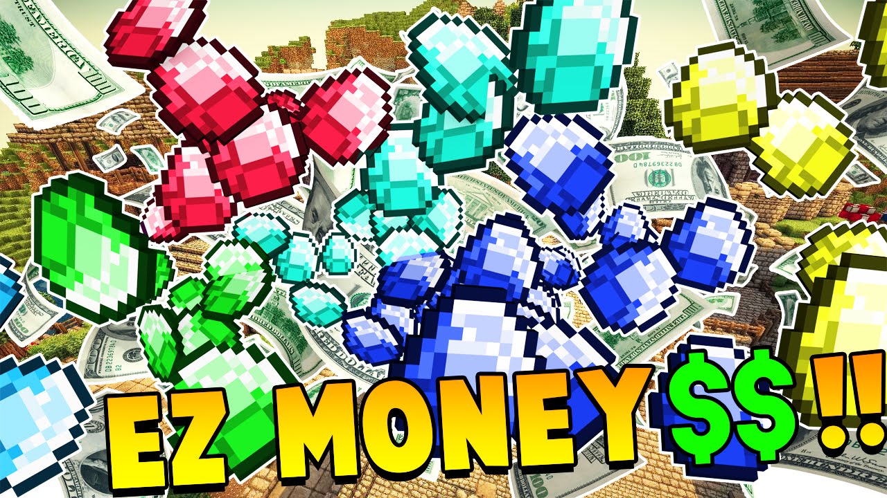Minecraft: Money Wars 1.9 TEAMS #3 - EASY CASH