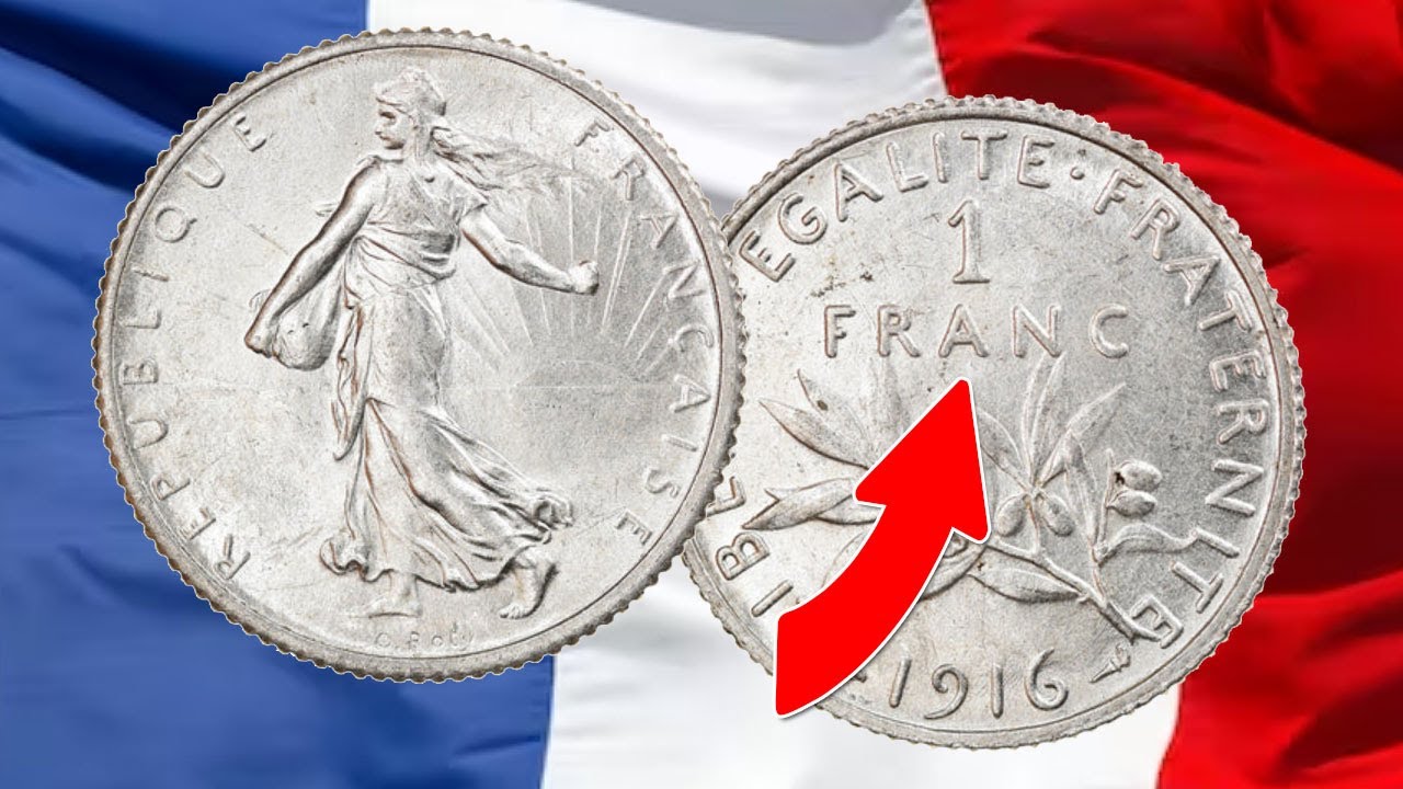 1 Franc Semeuse : Rareté, Prix, Valeur - YouTube