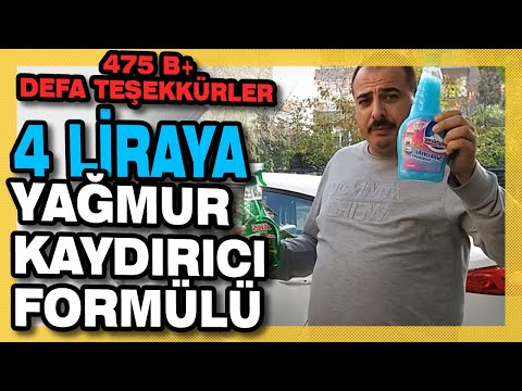 4 LİRAYA YAGMUR KAYDIRICI FORMÜLÜ
