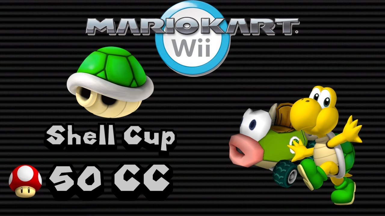 Mario Kart Wii - Shell Cup 50cc 1080p 60fps (HD Texture Pack) - YouTube
