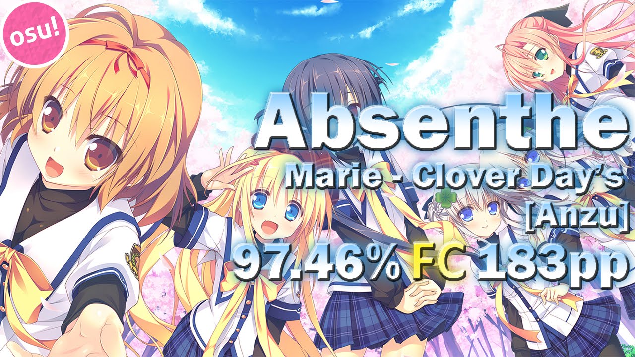 Marie - Clover Day's [Anzu] | 99.38% FC 183pp | Replay Mode - YouTube