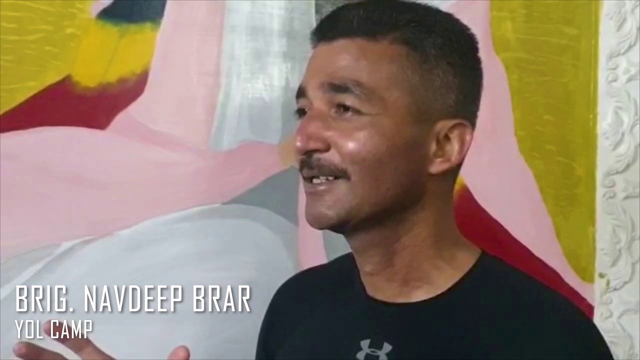 Brig. Navdeep Brar talks about Bir Billing Half Marathon - YouTube