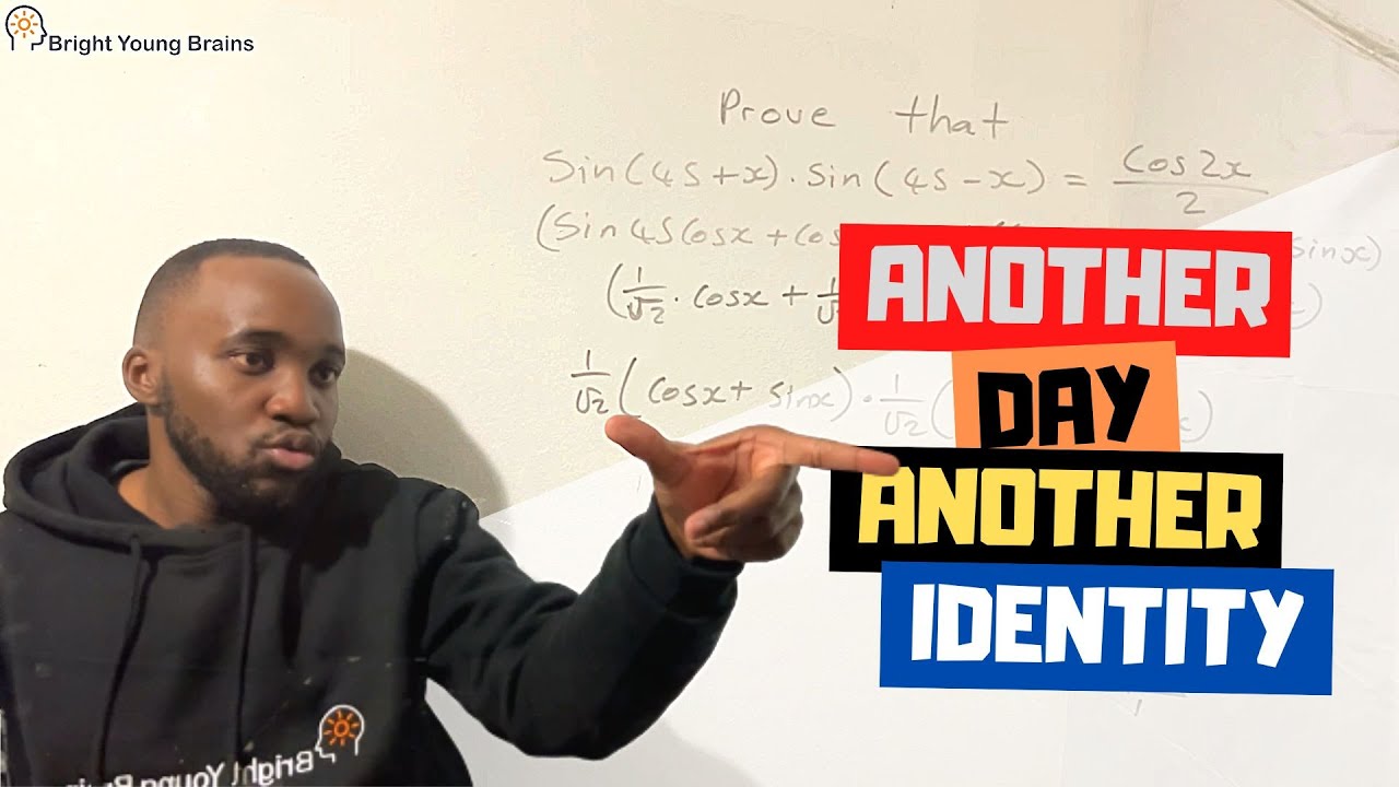 Proving Grade 12 Trigonometry Identity in Under 2 Minutes - YouTube