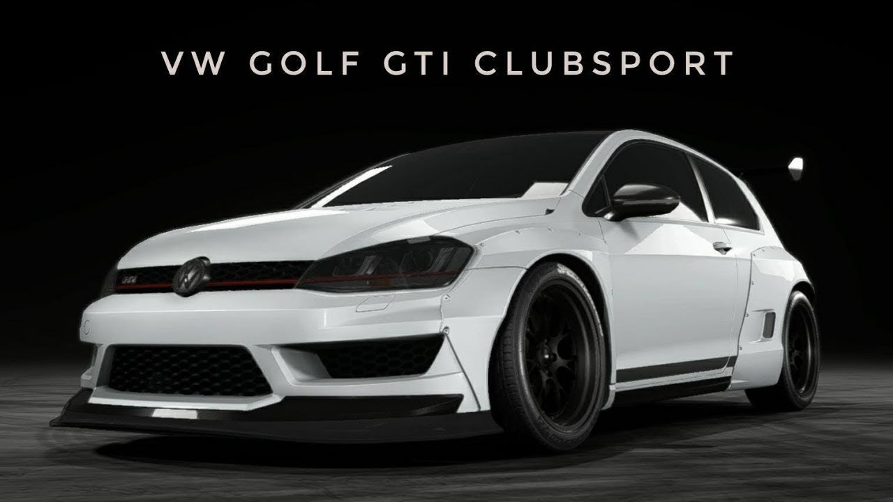 Need For Speed Payback Customisation Vw Golf Gti Clubsport Youtube