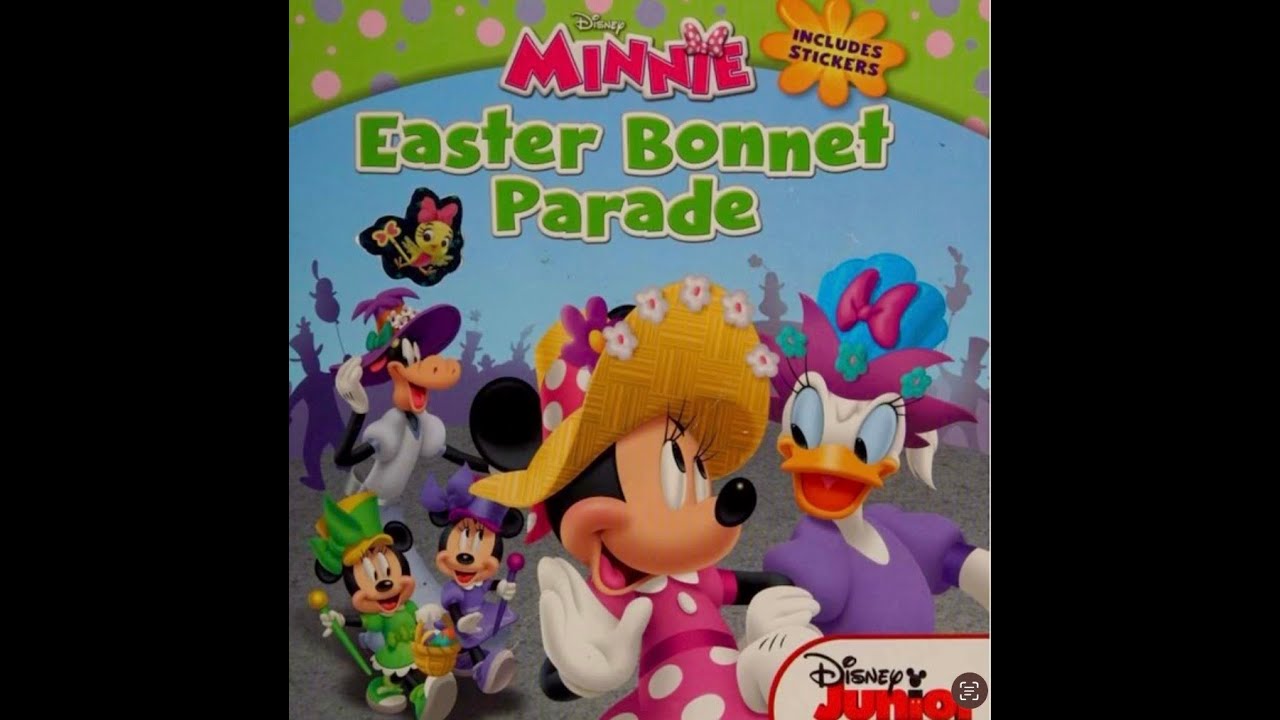 Easter Bedtime Stories: Disney Minnie Easter Bonnet Parade - YouTube