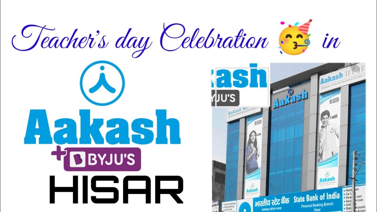 #Teacher day celebration 🎉 in Aakash institute {HISAR} 5 SEPT 2022 ...