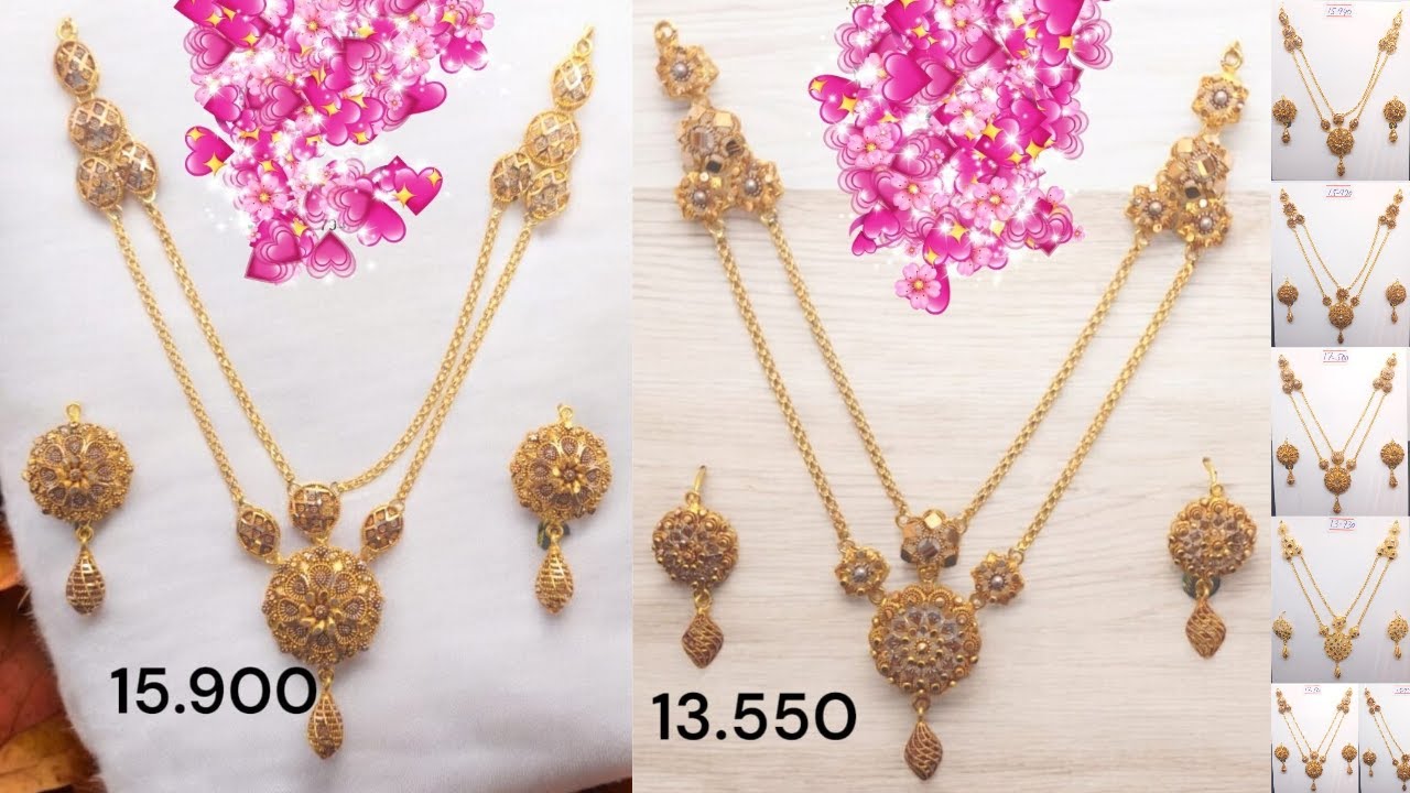 Gold Necklace Designs|trends|Gold Jewellery Collection 2024 - YouTube