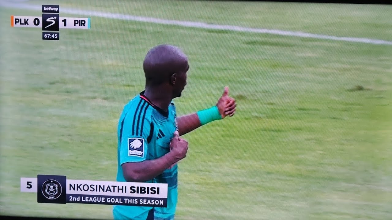 Nkosinathi Sibisi Goal vs Polokwane City live match - YouTube