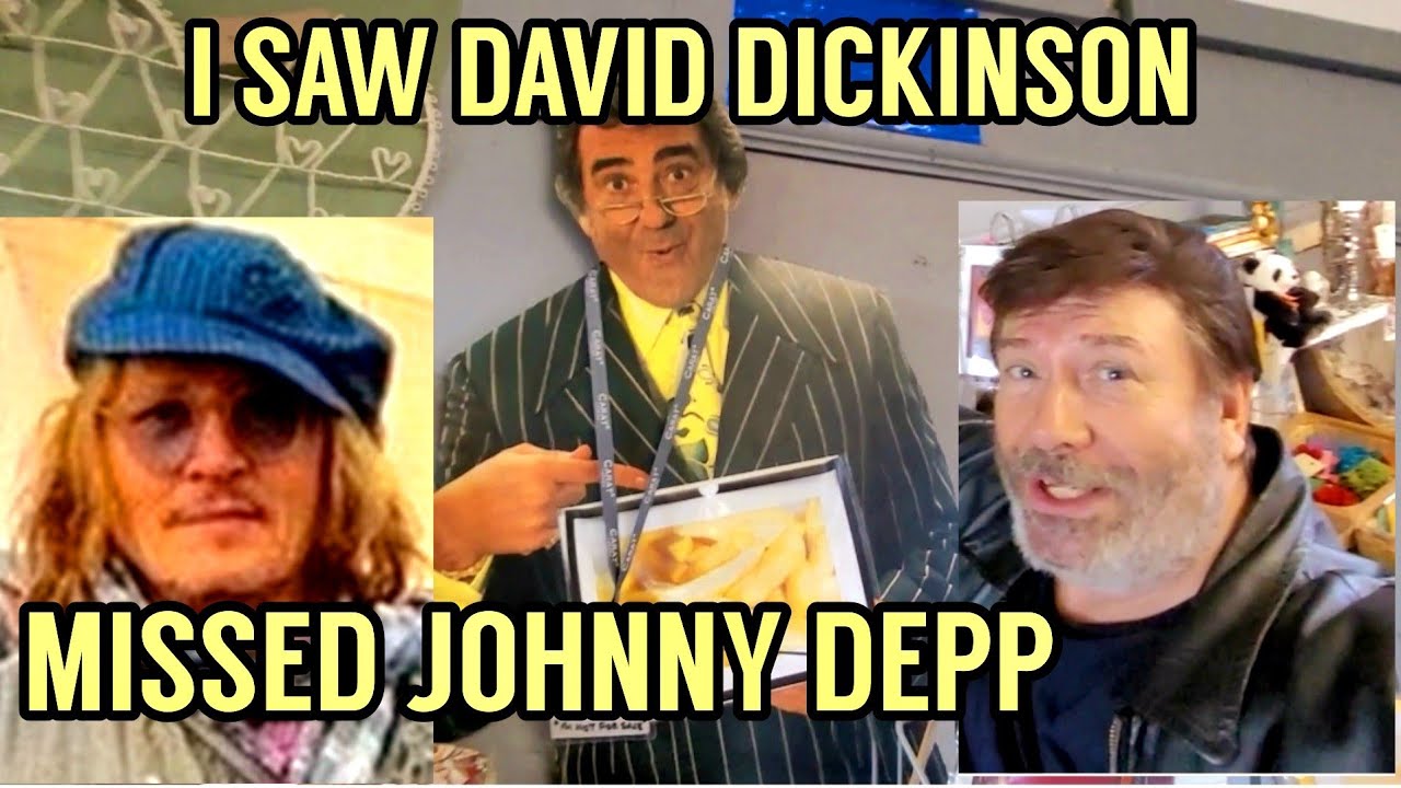 Lee van camp visits Hemswell antique centre where Johnny Depp visited ...