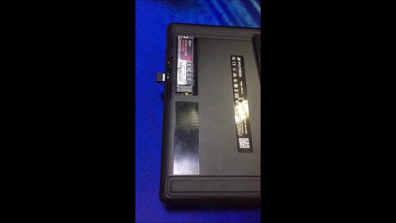 Installing a M.2 SSD into POLYMEGA - YouTube