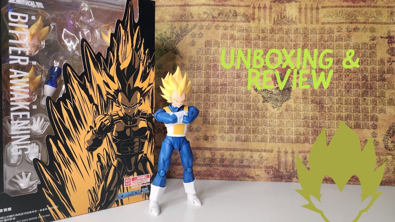 Vegeta SSJ DEMONIACAL FIT BITTER AWAKENING | Figuron | Unboxing ...