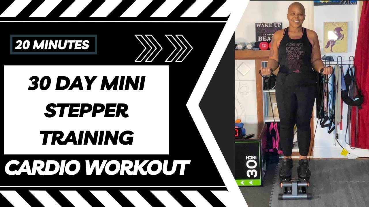 20-Min High-Energy Stepper Cardio Blast - YouTube