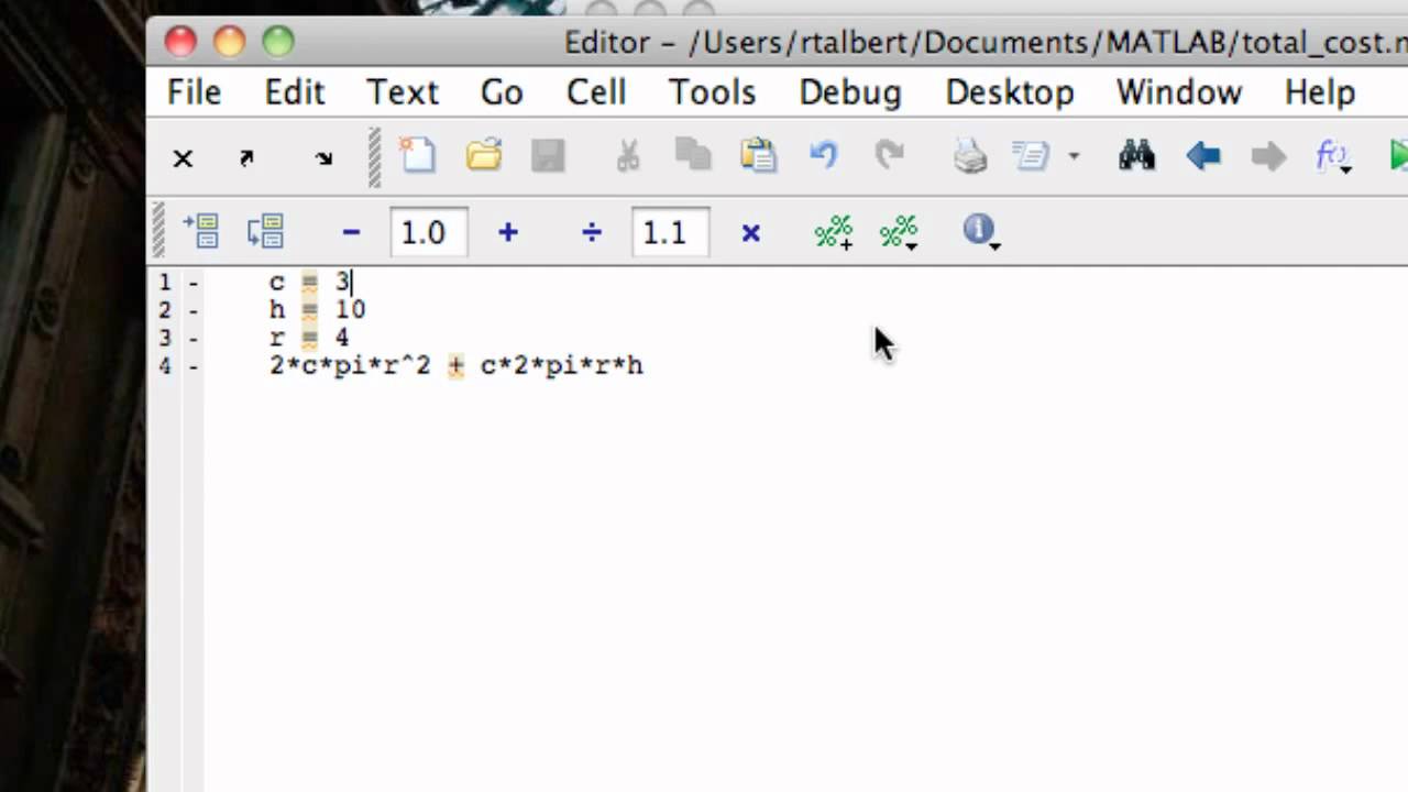 Script M Files In MATLAB YouTube