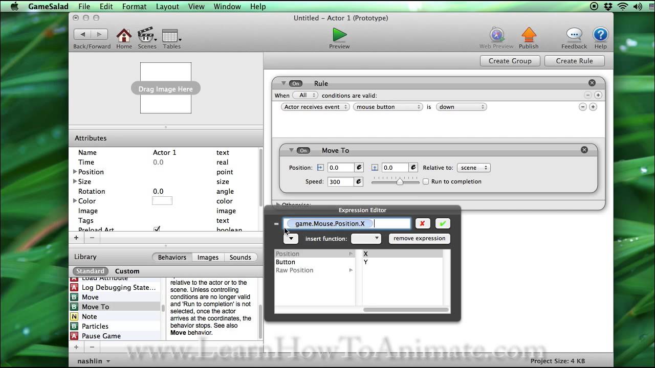 Making IPhone Game - trigger function action - YouTube