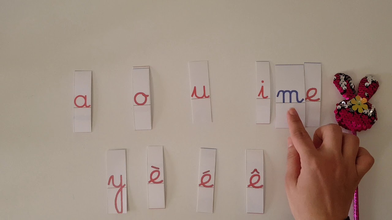 Apprendre à lire avec la méthode syllabique - YouTube